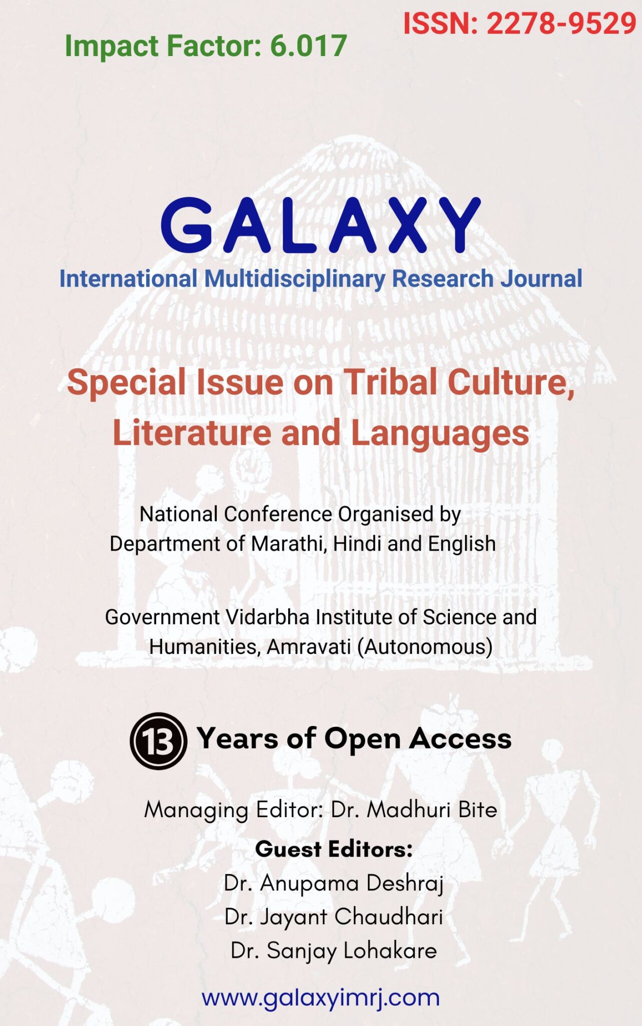 Special Issue on Tribal Literature – Galaxy: International ...